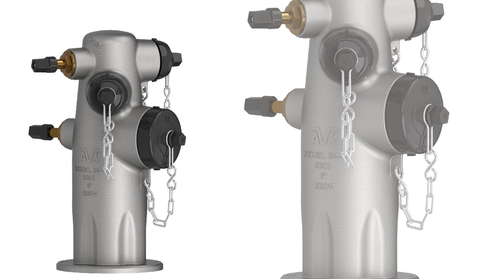 Series 24 Stainless Steel Wet Barrel Fire Hydrants - American AVK