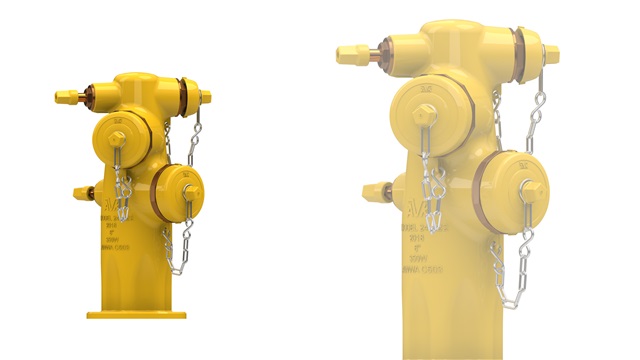 Series 24 Wet Barrel Fire Hydrant - American AVK