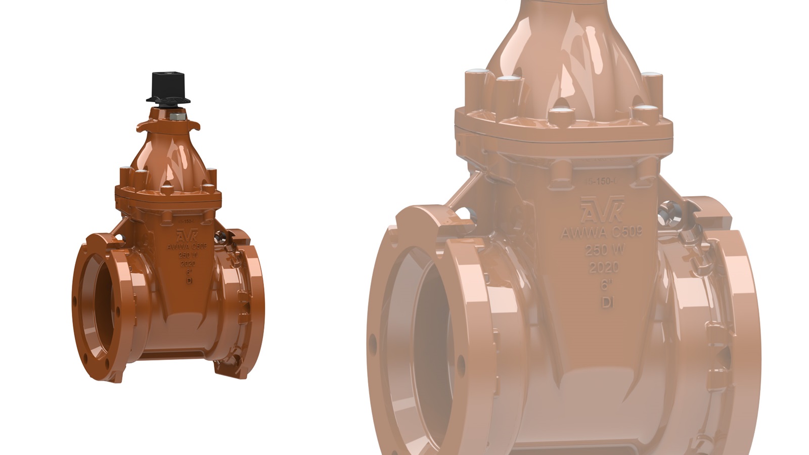 Series 45: Ductile iron gate valves - American AVK