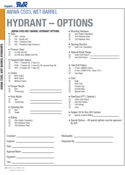 Series 24 Stainless Steel Wet Barrel Fire Hydrants - American AVK