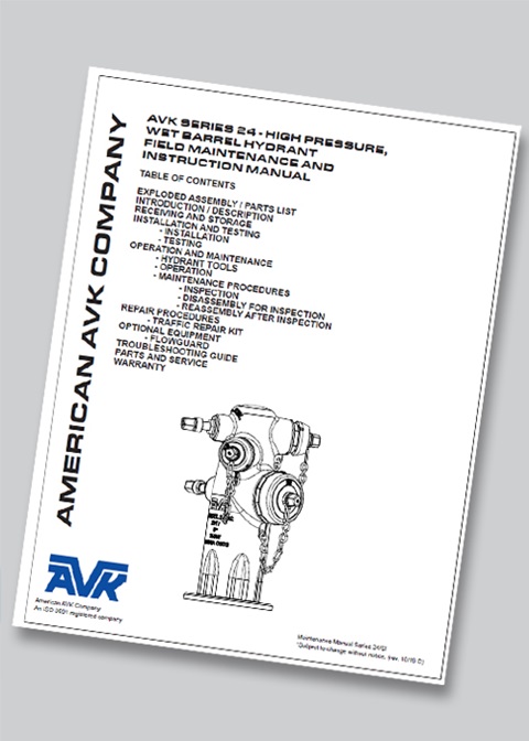 Operation & Maintenance Manuals - American AVK