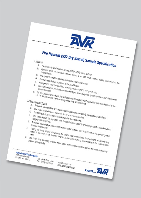 Series 2780 Nostalgic style dry barrel - American AVK