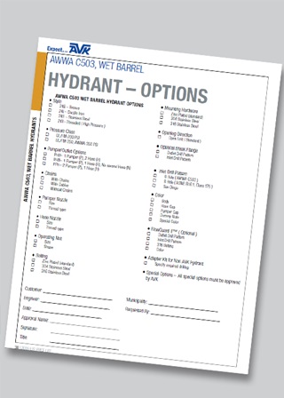 Sign off sheets - American AVK